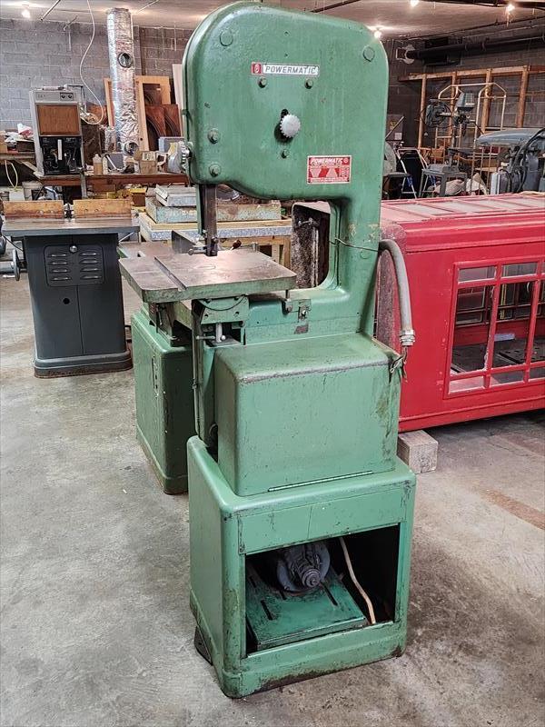 Powermatic 1967 Model 143 Bandsaw 14 US 0 00 FAYETTEVILLE NC Powermatic 1967 Model 143 Bandsaw 14 US 0 00 FAYETTEVILLE NC